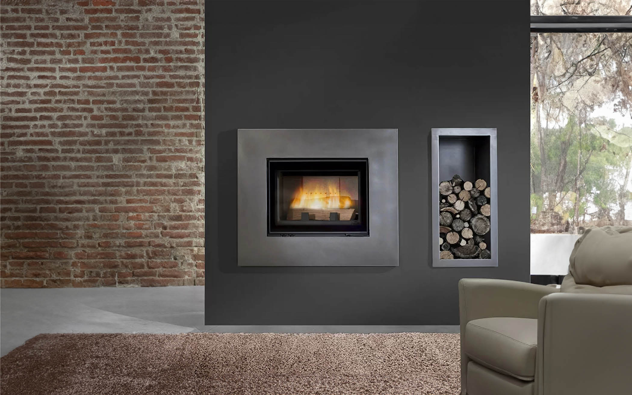 Inserts à bois en Vendée - Bellier-Neau: Cheminée et Poêle Vendée 85 ...